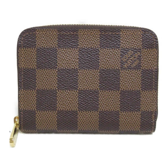 Louis Vuitton | Bags | Louis Vuitton Zippy Coin Purse Brown Ebene ...